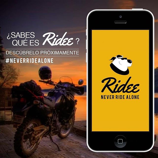 Ridee :: Never Ride Alone :: App Gratuita para Motociclistas